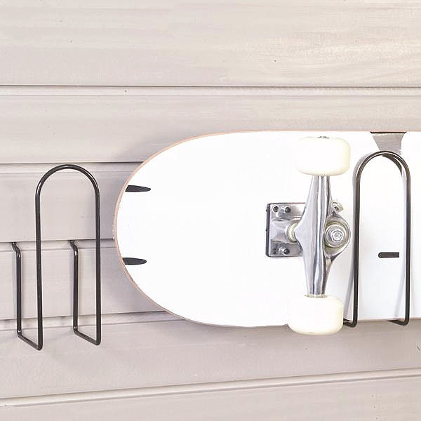 All About Skate & Snowboard Holder for Slatwall (1 pair)