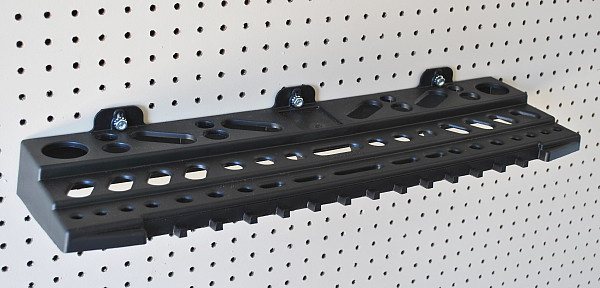 Wall Mount Tool Holder Rack - Resin - 24" Long